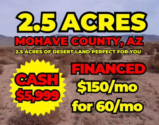 Mohave County, AZ 334-05-257 Land for Sale | Landmodo