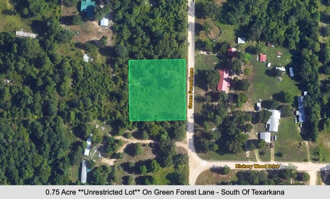 Big Oak Lane, Texarkana, Texas 75501 Land for Sale | Landmodo